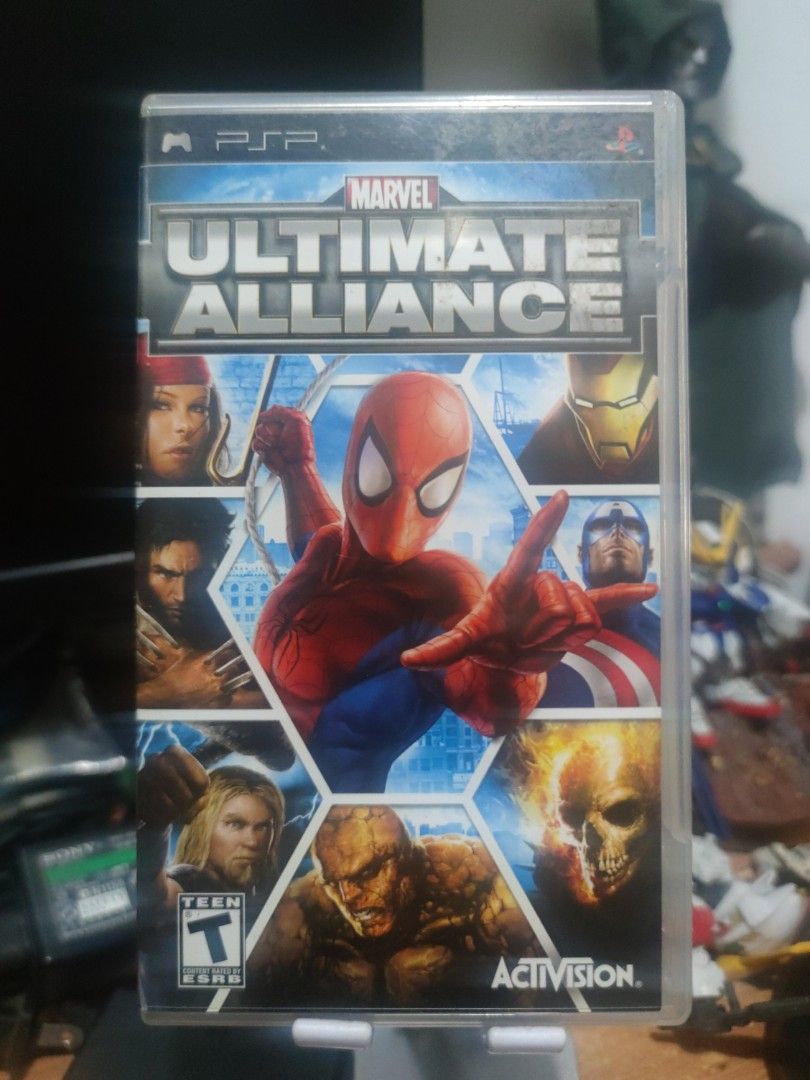 Marvel Ultimate Alliance for PSP, Video Gaming, Video Games ...