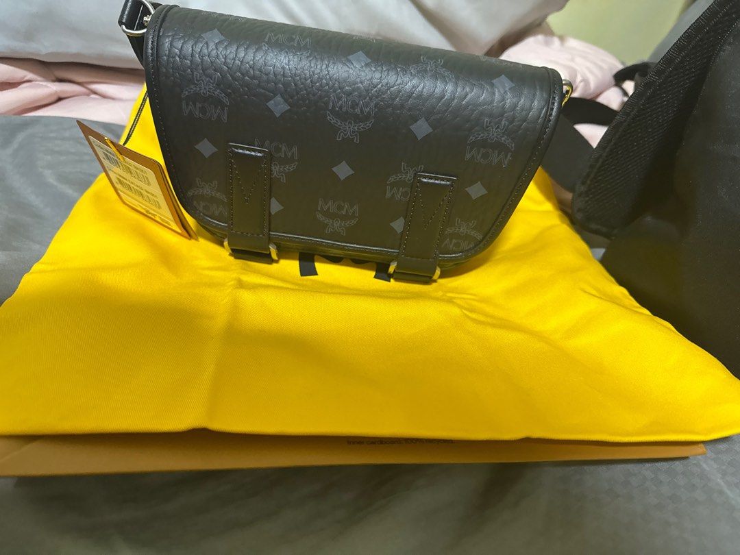 MCM Stark Crossbody Bag - Black, Men's Fashion, Bags, Sling Bags on ...