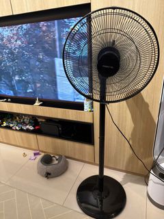 Black Stand Fan Warranty until Dec 2026, Furniture & Home Living ...