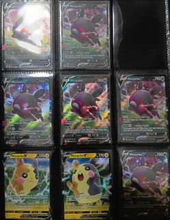 Pokemon TCG Morpeko V-UNION Card, Hobbies & Toys, Toys & Games on Carousell