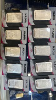 Nadir Silver 9999 Cast Bar 10oz, Hobbies & Toys, Memorabilia ...