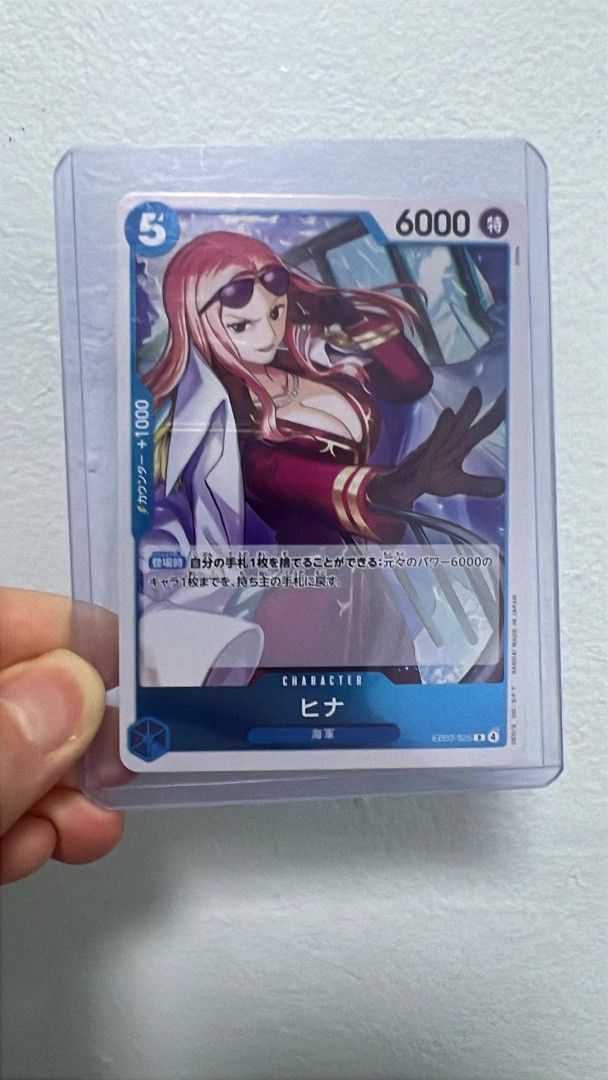 One Piece Card Game - Hina Character Card, Hobbies & Toys, Toys & Games ...