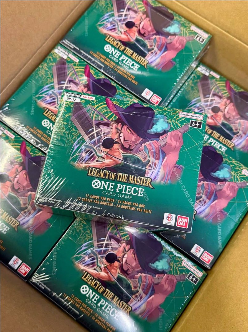 One Piece Card Game - Legacy of the Master OP-12 ENGLISH Booster box ...