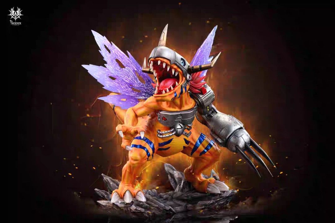 PO / Preorder Digimon : Metalgreymon GK Figure(2 scales) by Phoenix ...