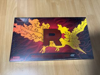 Pokemon Team Rocket Moltres EX Ultra-Premium Collection, Hobbies & Toys ...