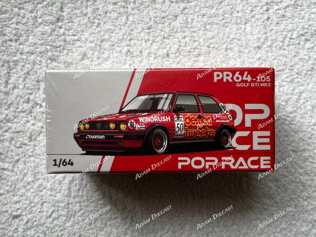 Pop Race Golf GTI MK2 Golf Team Demon Tweeks BTCC 1988 PR640105 ...