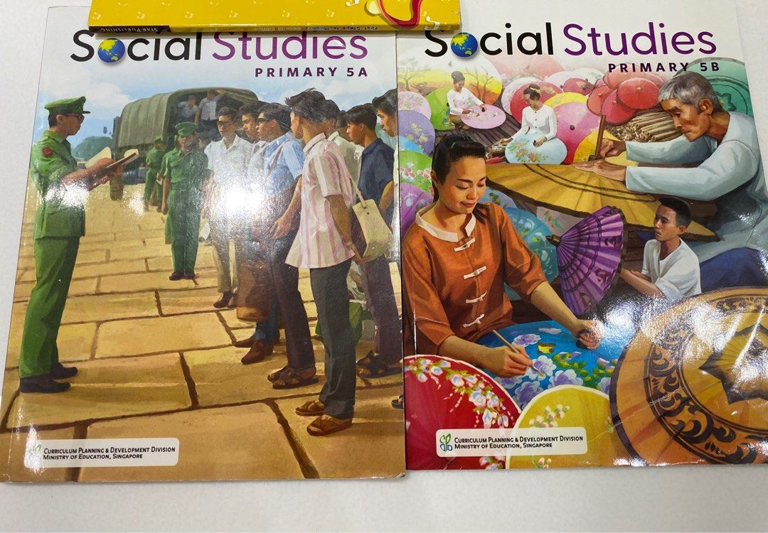 Primary 5A & 5B Social Studies Textbook, Hobbies & Toys, Books ...