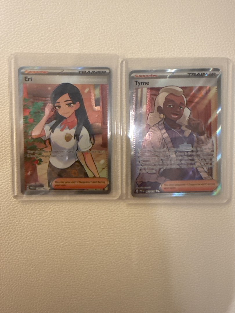 Prismatic Eri and Tyme Trainer Cards WTT, Hobbies & Toys, Toys & Games ...