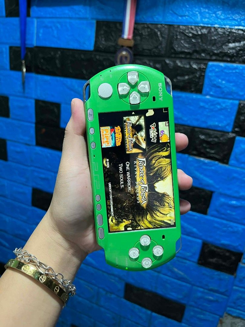 PSP SONY 3OOO SLIM [ V3 ] 64gb 100+ Games ‼️‼️💚, Video Gaming, Video ...