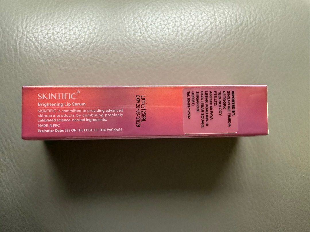 SKINTIFIC Brightening Lip Serum, Beauty & Personal Care, Face, Makeup ...