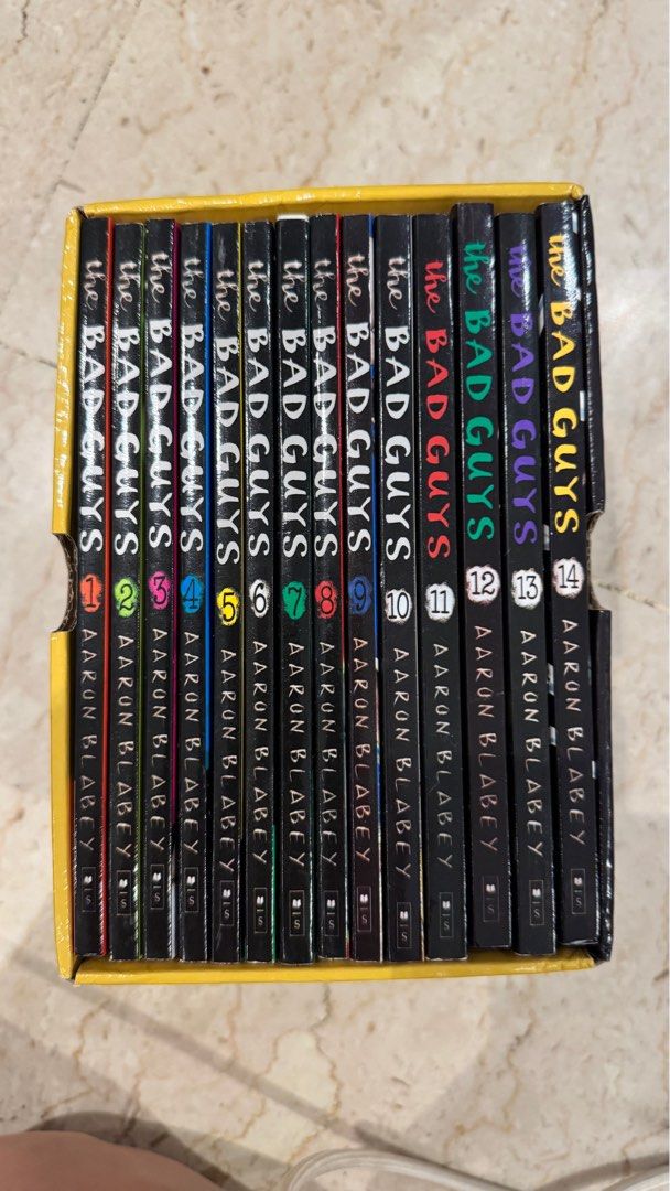 The Bad Guys Box Set by Aaron Blabey, Hobbies & Toys, Books & Magazines ...