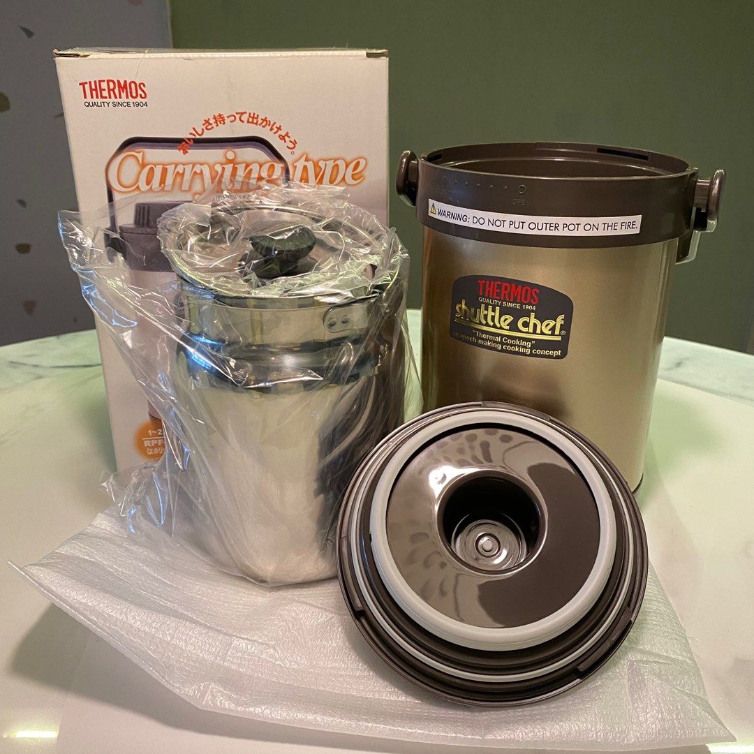 Thermos Shuttle Chef Thermal Cooker, TV & Home Appliances, Kitchen ...