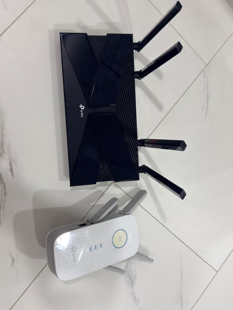 TP-Link Archer AX23 Router & RE650 Range Extender, Computers & Tech ...