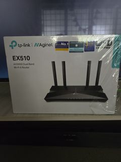 TP-Link Aginet EX510 AX3000 Dual Band Gigabit WiFi 6 Router, Computers ...