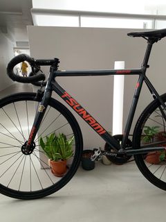 Tsunami SNM100 Fixed Gear Bike, Sports Equipment, Bicycles & Parts ...