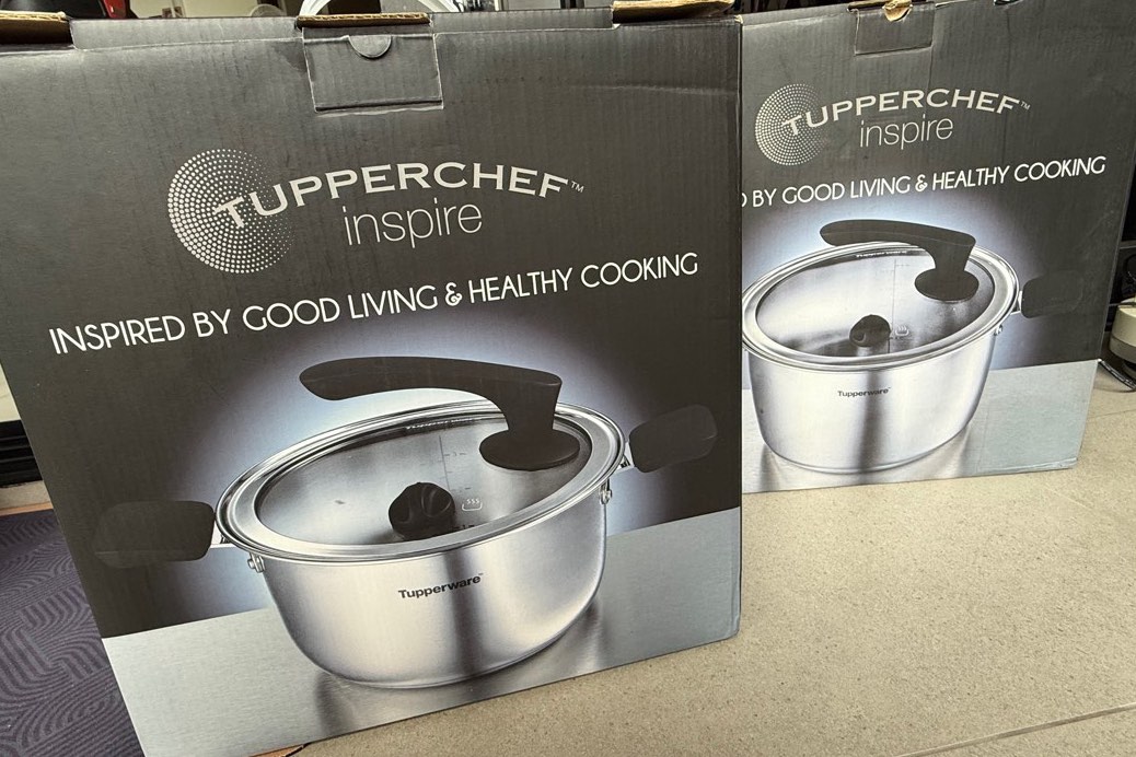 Tupperware Tupperchef Inspire Stockpot (7L) & Casserole (3.7L ...