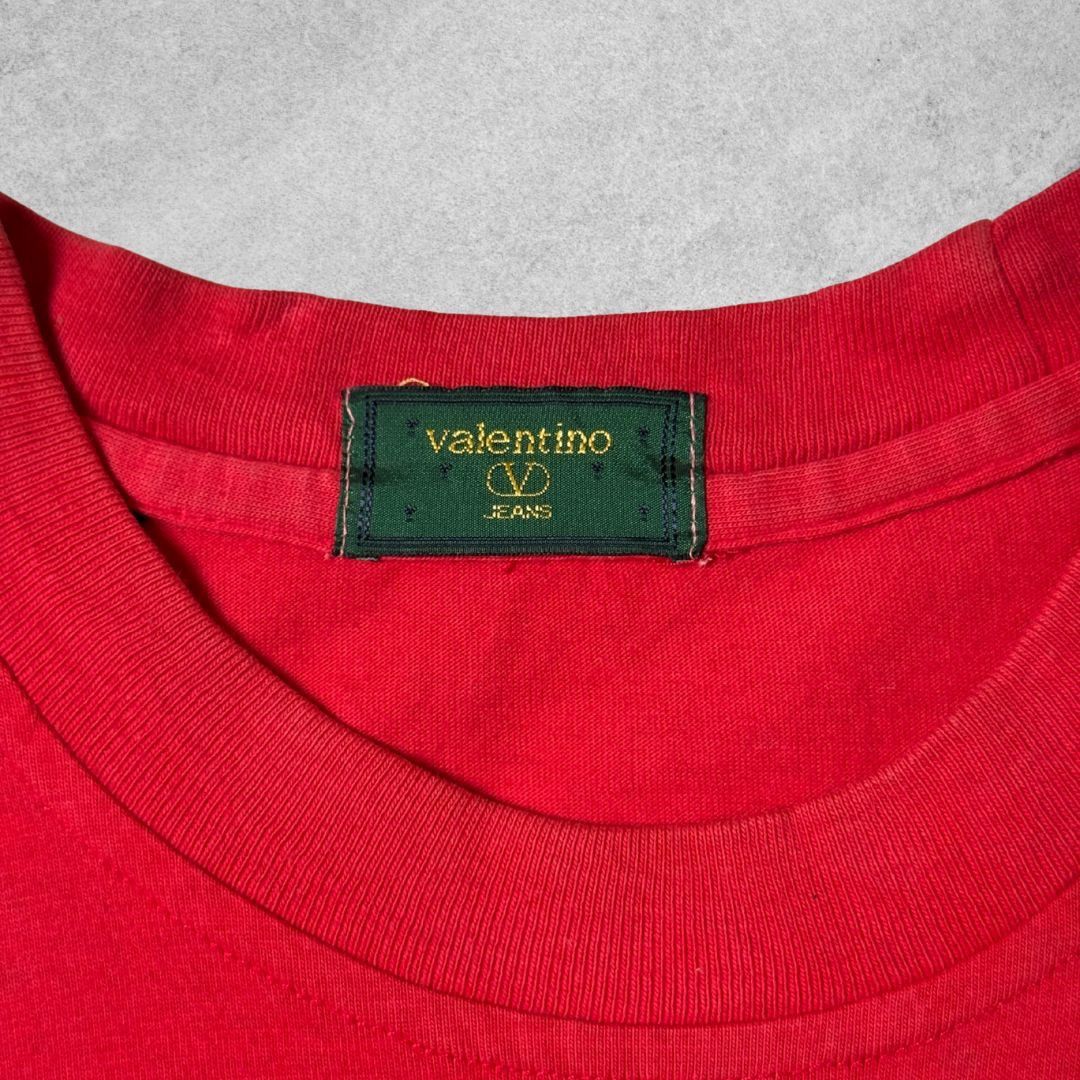 Valentino tee spellout embroidered, Men's Fashion, Tops & Sets, Tshirts ...