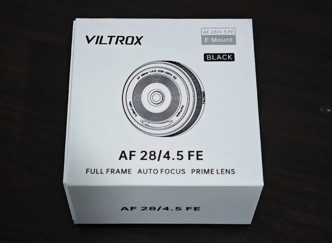 Viltrox AF 28mm f4.5 full frame chip lens for Sony E mount, Photography ...