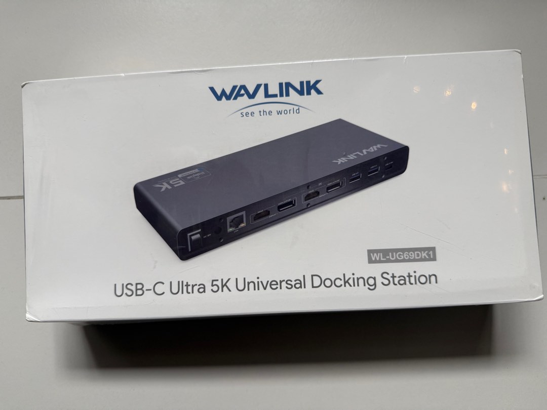 WAVLINK USB-C Ultra 5K Docking Station, Computers & Tech, Parts ...