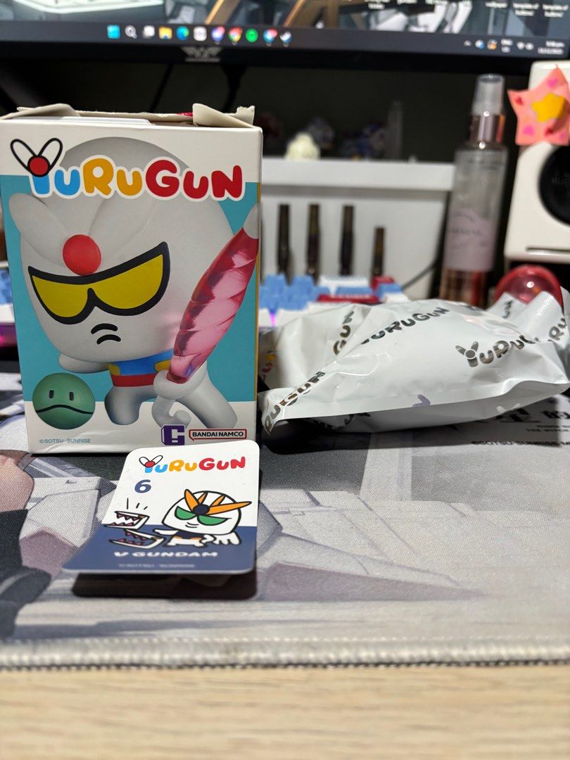 YuruGun Gundam blind box V nu Gundam, Hobbies & Toys, Toys & Games on ...