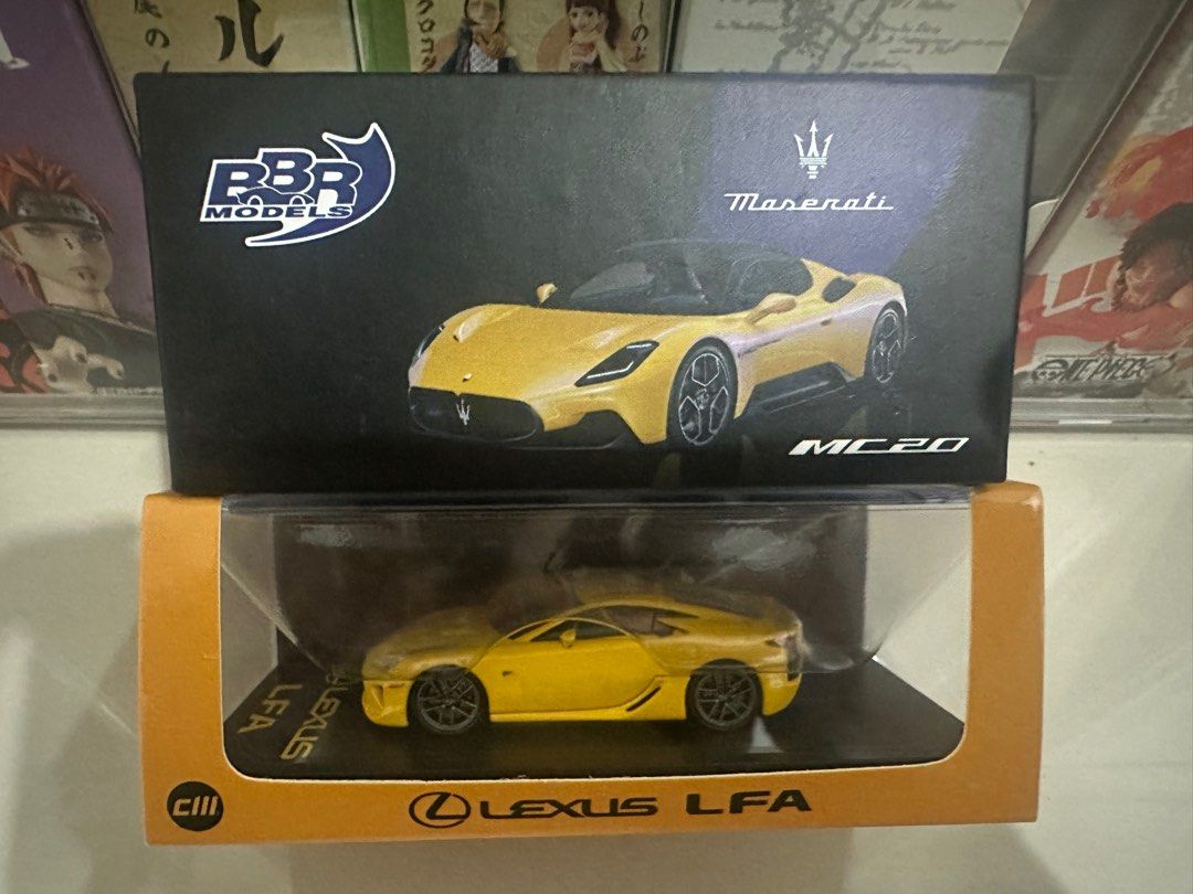 1/64 CM Model BBR Model Lexus LFA Maserati MC20, Hobbies & Toys, Toys ...