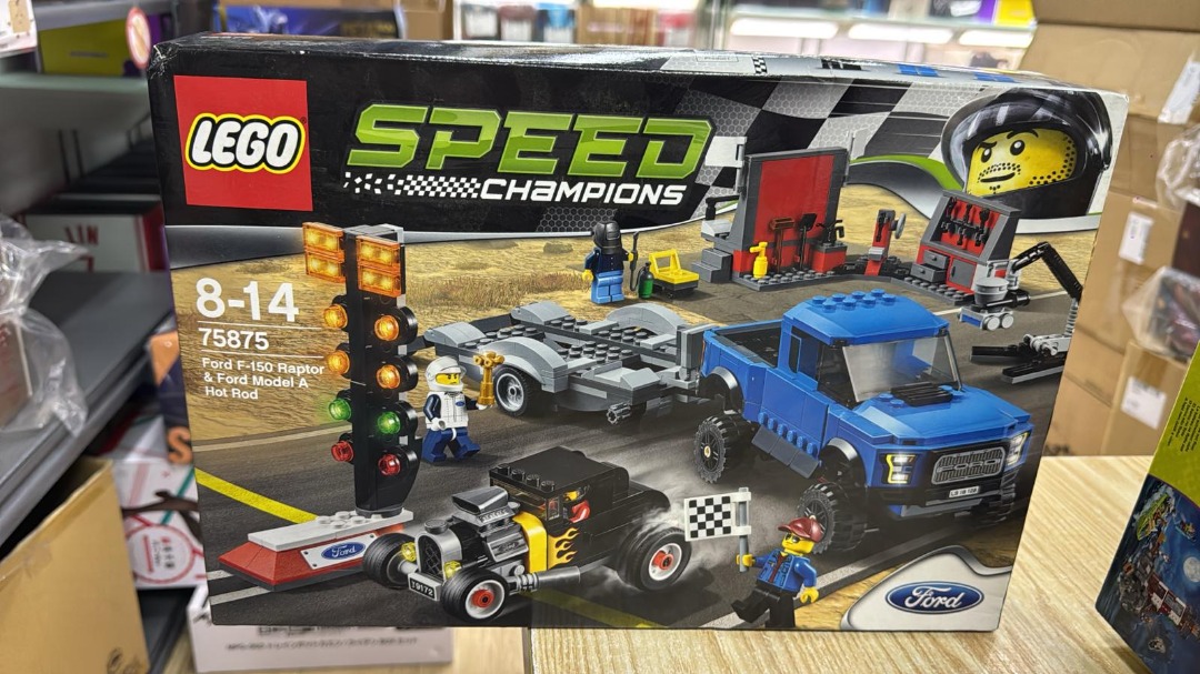 全新 Lego 75875 Ford F-150 Raptor Ford Model A Hot Rod Speed Champions 賽車 ...