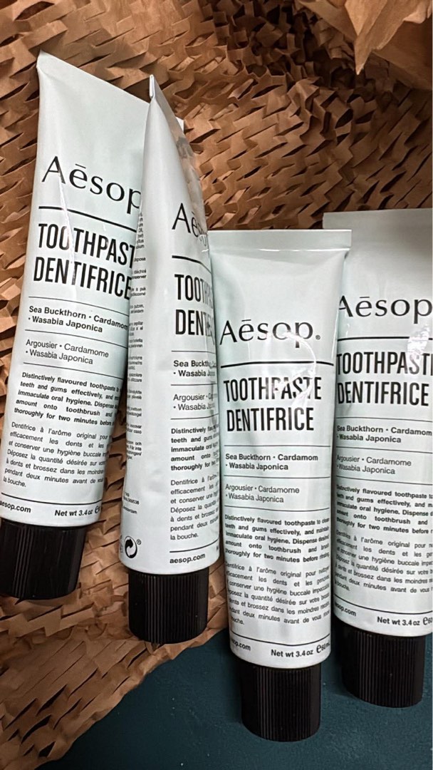 Aesop Toothpaste - Sea Buckthorn, Cardamom & Wasabia Japonica, Beauty ...