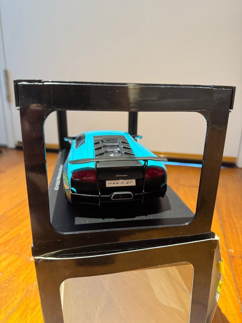 Autoart 1/18 Lamborghini Murcielago SV LP670-4 Al Thani Blue, Hobbies ...