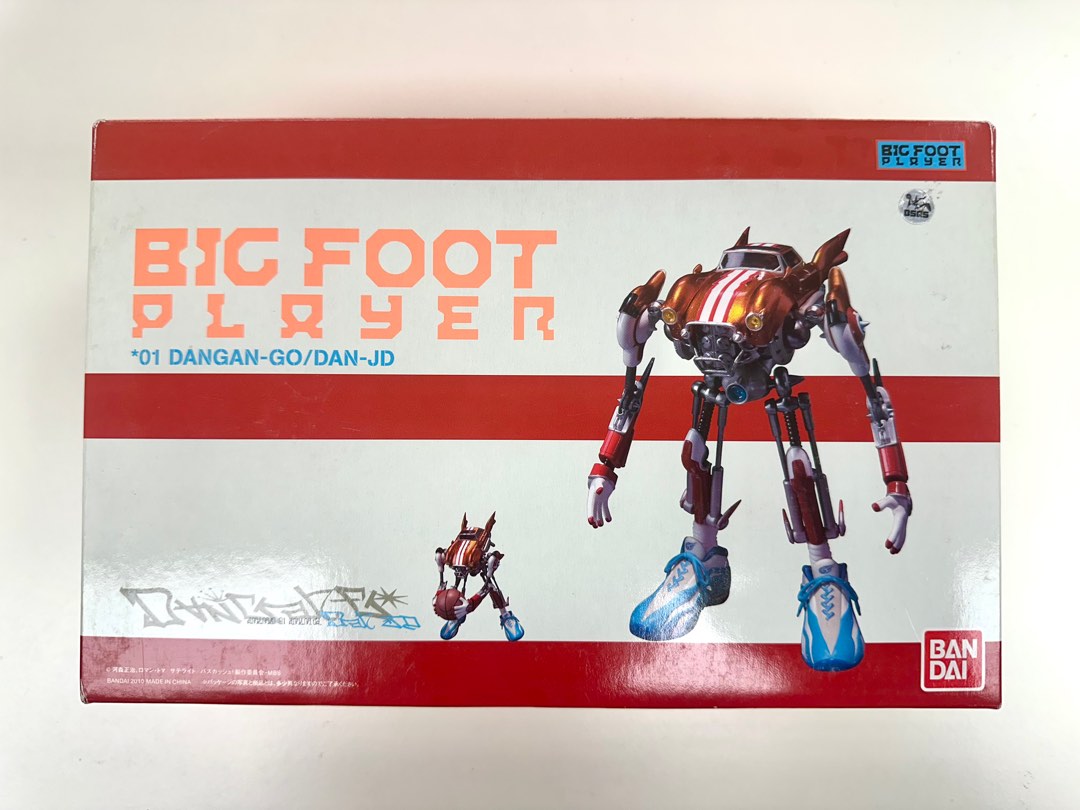 BANDAI 日本動畫《Basquash!》 河森正治 Big Foot Player 01 Dangan-Go/Dan-JD, 興趣及遊戲 ...