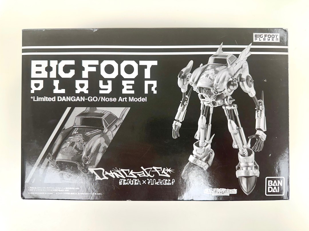 BANDAI 日本動畫《Basquash!》 河森正治 Big Foot Player 01 Dangan-Go/Dan-JD x 超時空要塞 ...