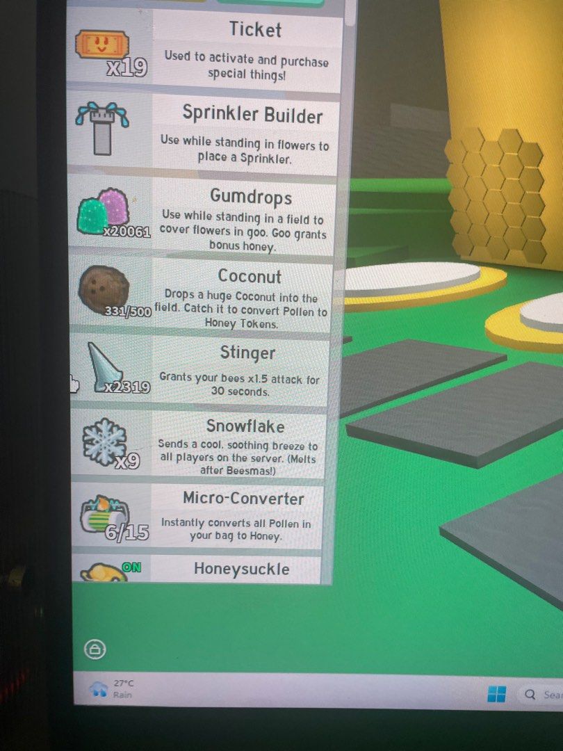 Bee Swarm Simulator account, Video Gaming, Gaming Accessories, In-Game ...