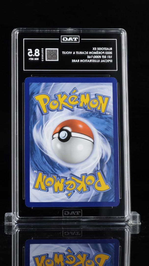 Blastoise EX #200 - Pokemon 151 Scarlet & Violet SIR (2023) - TAG 8.5 ...