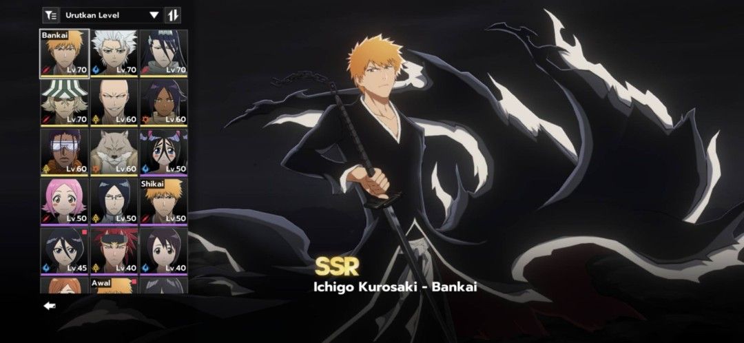 Bleach soul resonance 8 SSR end game account, Video Gaming, Video Games ...