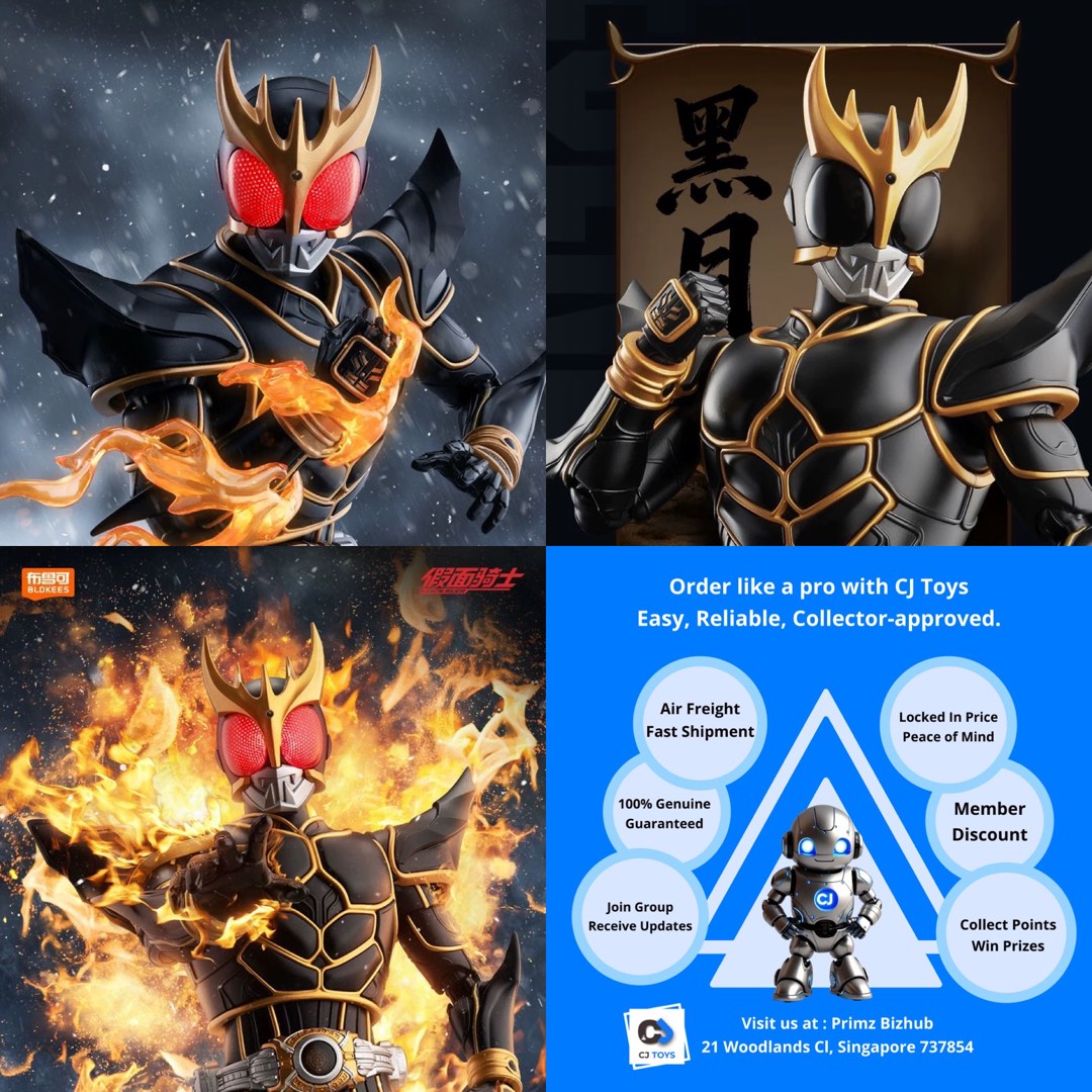 BLOKEES KAMEN RIDER KUUGA ULTIMATE FORM LEGEND EDITION MODEL KIT ...