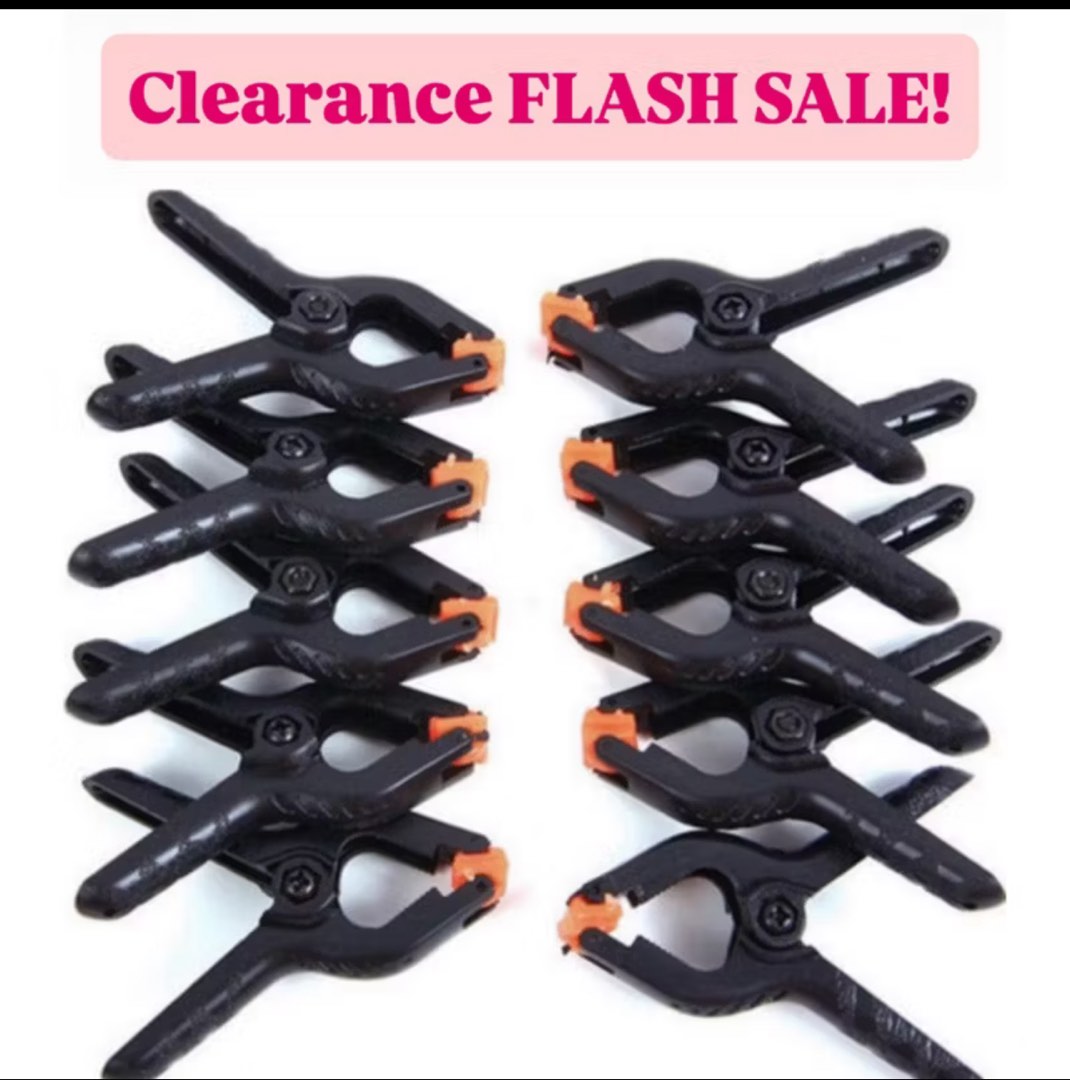 Brand new Backdrop stand clips 4 and 6 inch sizes, Photography ...