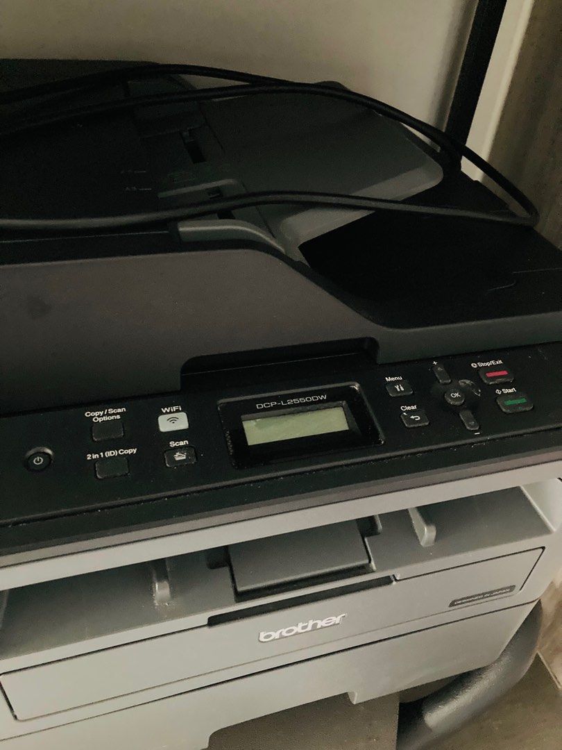 Brother DCP-L2550DW Mono Multifunction Laser Wireless Printer ...