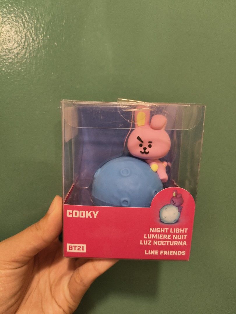 BT21 Cooky Night Light, Hobbies & Toys, Toys & Games on Carousell