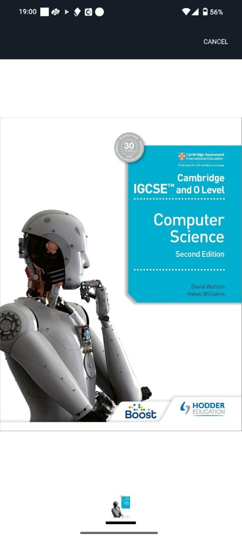 Cambridge IGCSE Computer Science Textbook - Second Edition, Hobbies & Toys, Books & Magazines ...