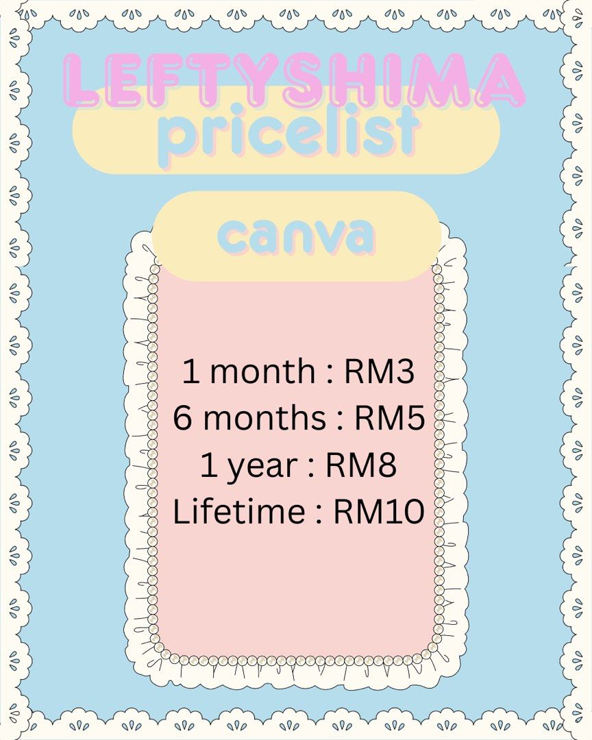 Canva Subscription - CANVA PRO, Computers & Tech, Office & Business ...