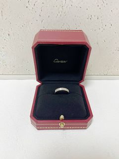 💯 Authentic Cartier Love Ring . Small Model. Size 53 . With ring itself ...
