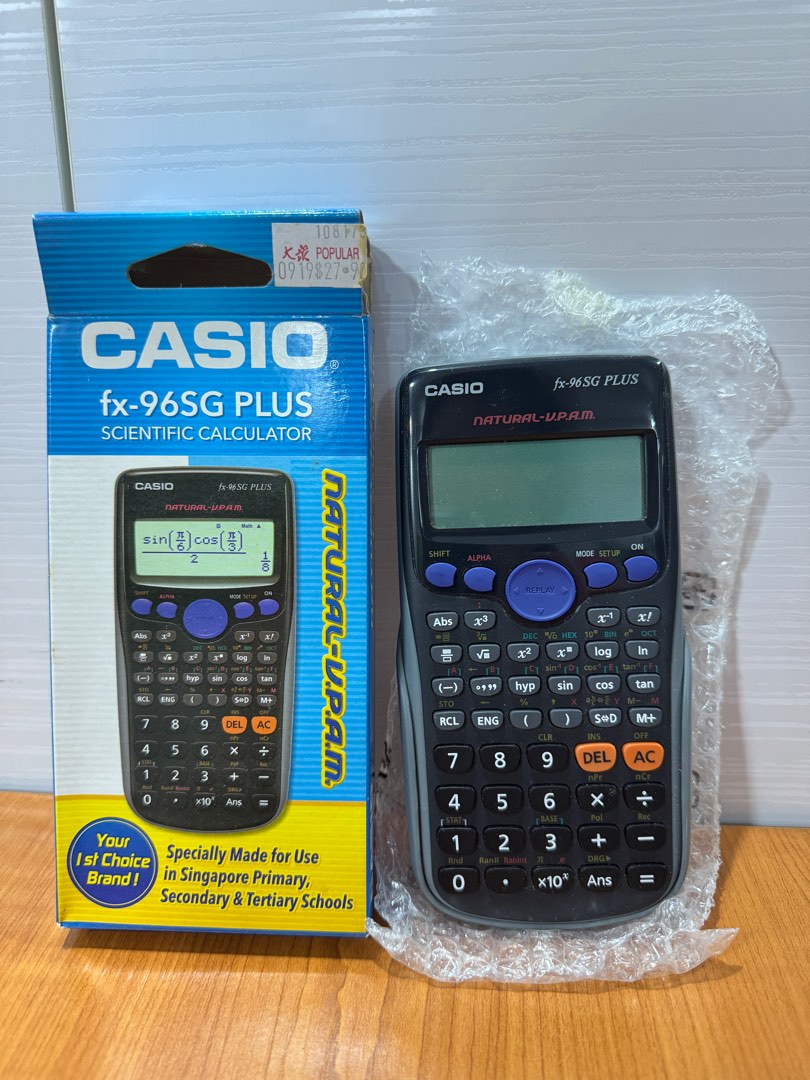 Casio FX-96SG PLUS Scientific Calculator, Hobbies & Toys, Stationery ...