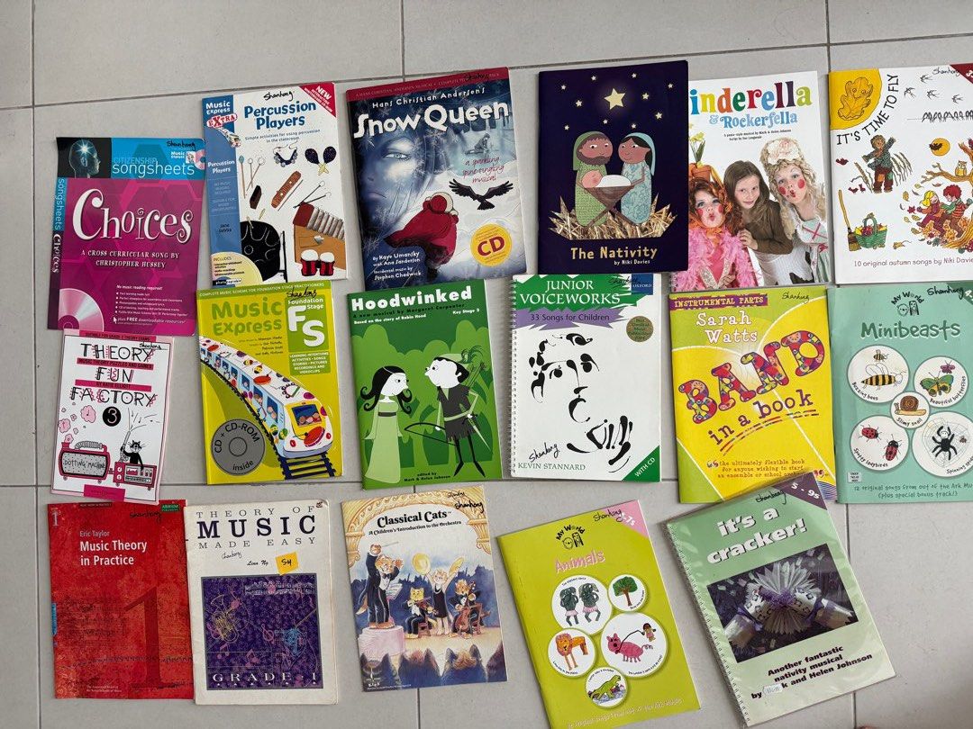 17 Children's Music Books - Various Titles, Hobbies & Toys, Books ...