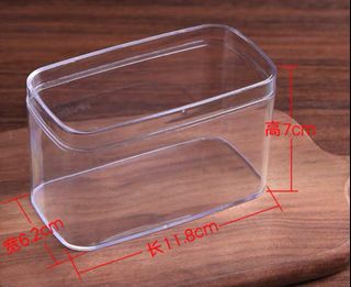 Clear Plastic Container - 360ml Capacity, Furniture & Home Living ...