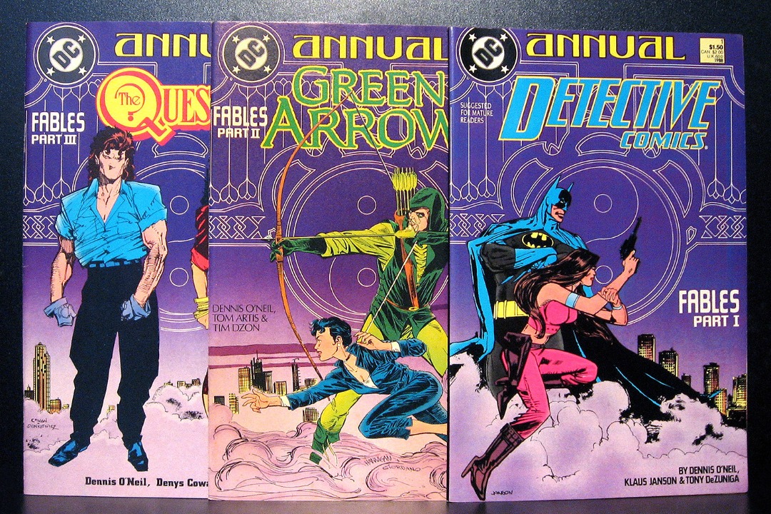 COMICS: DC: Fables set - Detective Comics Annual #1/Green Arrow Annual ...