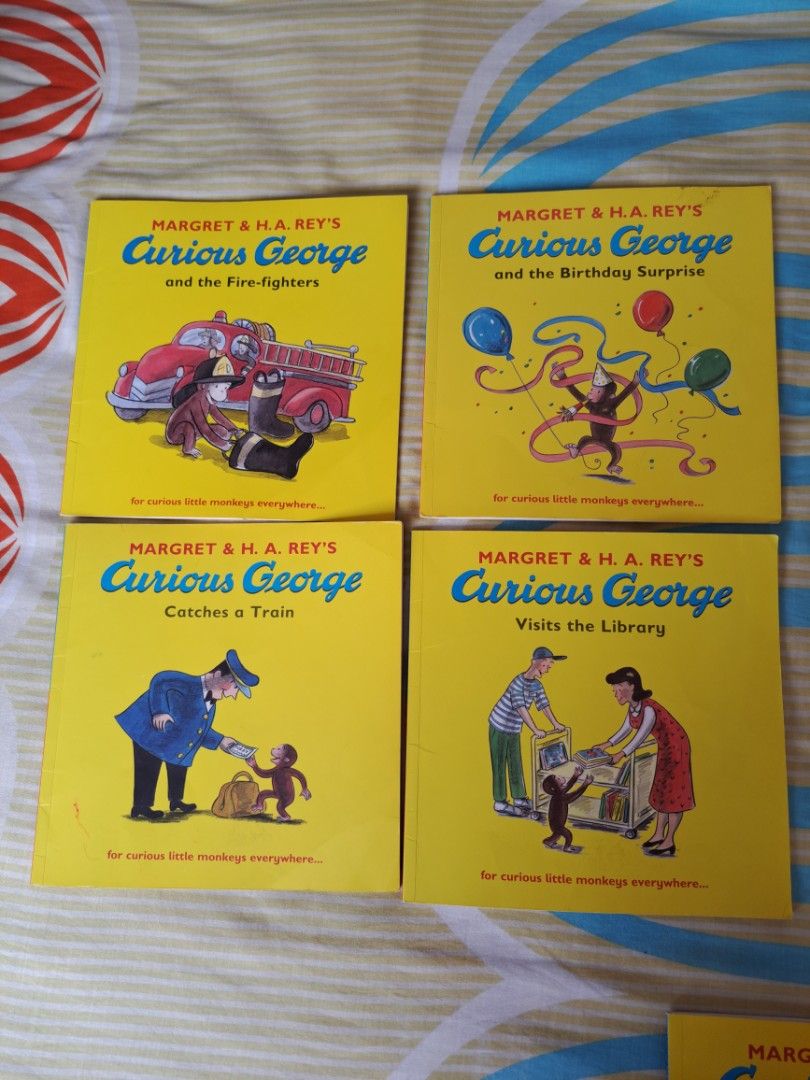 Curious George Book Collection - 12 Books, Hobbies & Toys, Books ...