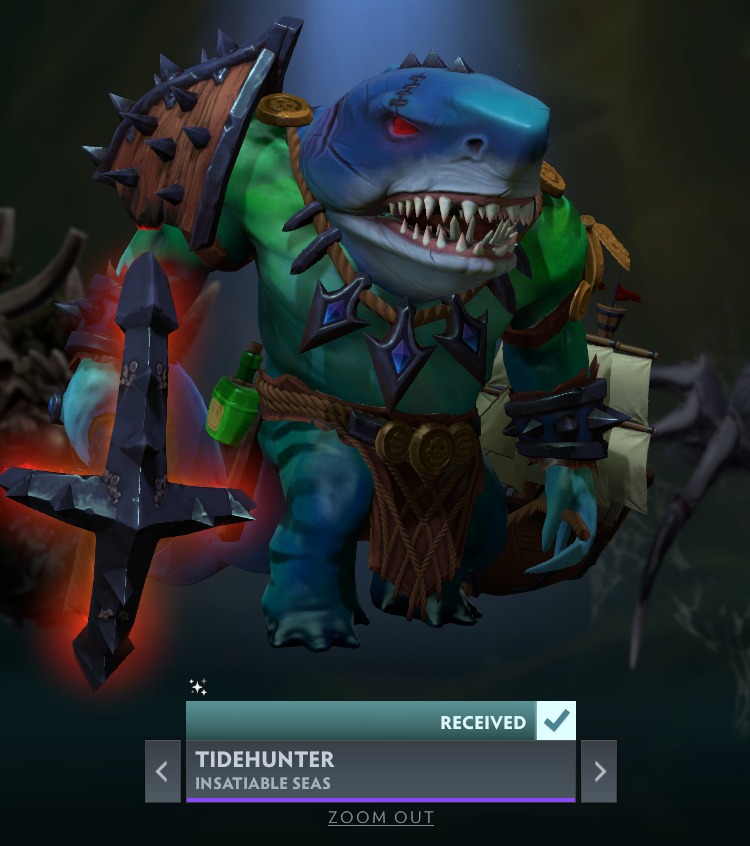Dota 2 Tidehunter Set - Insatiable Seas Tide Winter 2025 Dota2 ...