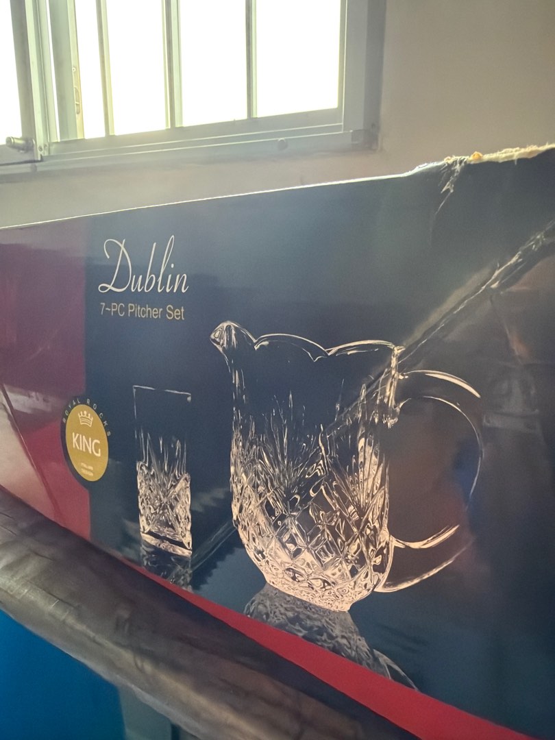 Dublin 7-PC Pitcher Set - Brand New, Furniture & Home Living ...
