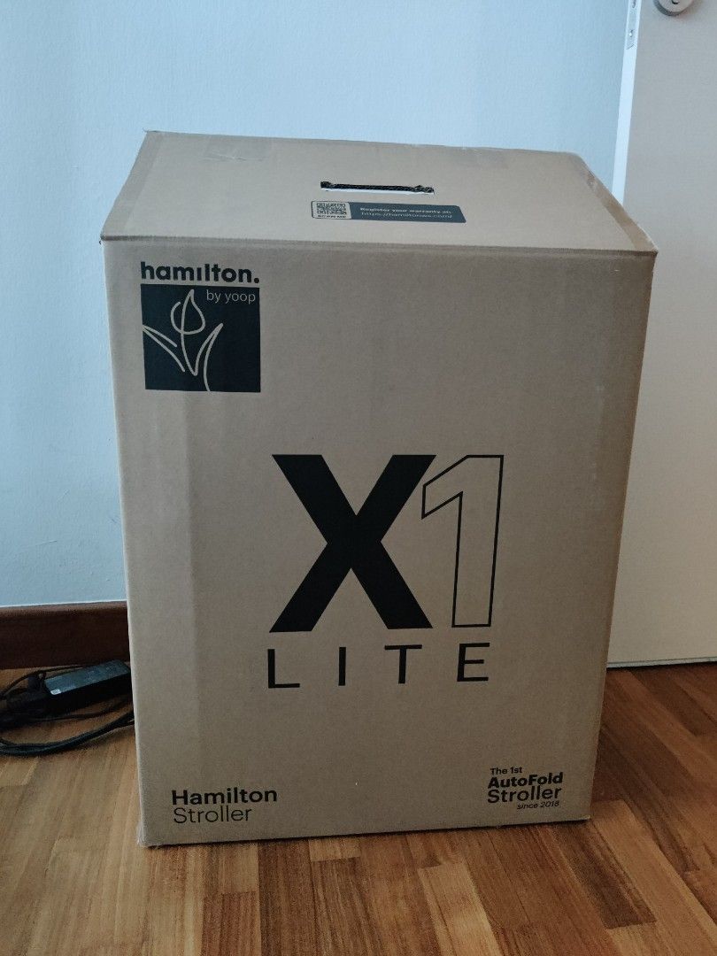 Hamilton X1 Lite Autofold Stroller - Brand New, Babies & Kids, Going ...