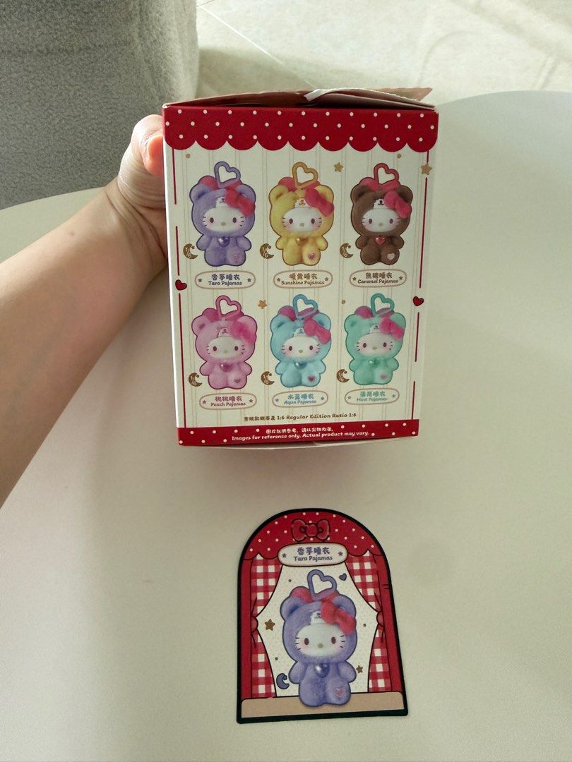 Hello Kitty Teddy Pajamas Blind Box, Hobbies & Toys, Toys & Games on ...