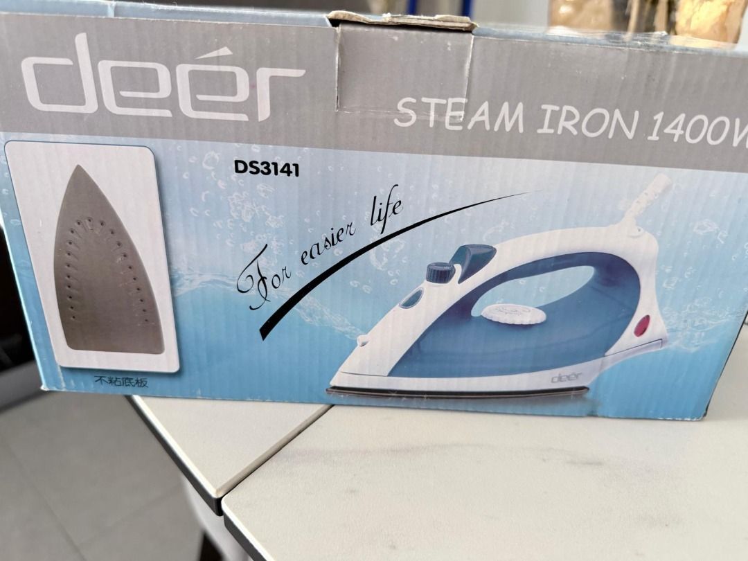 Jakada Electric Iron ISB-3A & Deer Steam Iron DS3141, TV & Home ...